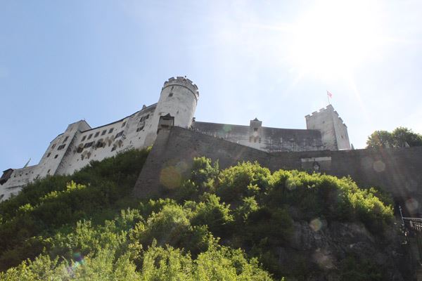Get on top of Salzburg with the castle Hohensalzburg funicular railway